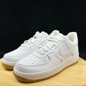 Nike | Shoes | Nike Air Force 7 White Gum Brown Bottom Dj2739100 Mens ...